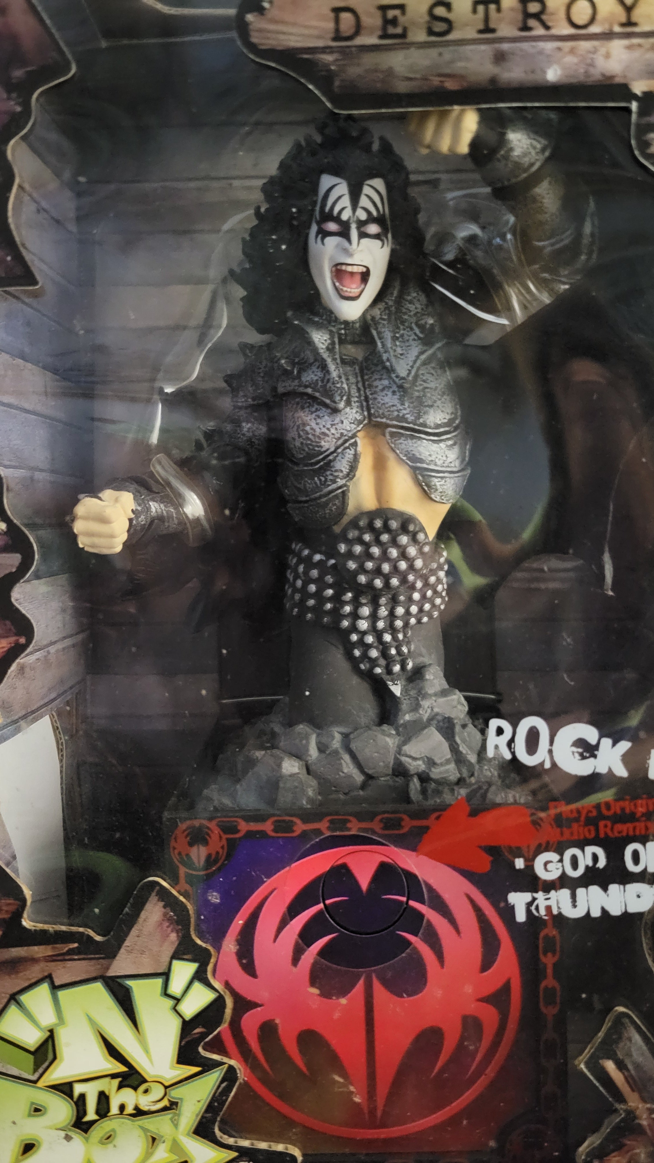 KISS Gene Simmons Art Asylum Rock “N” The Box Collectible Volume (2002 ...